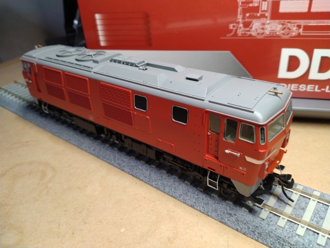クローゼットの中の鉄道模型 : 造形村 HO DD54 電気式ディーゼル機関車