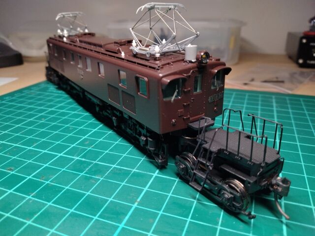 クローゼットの中の鉄道模型 : トラムウェイ HO EF18 旧型電気機関車