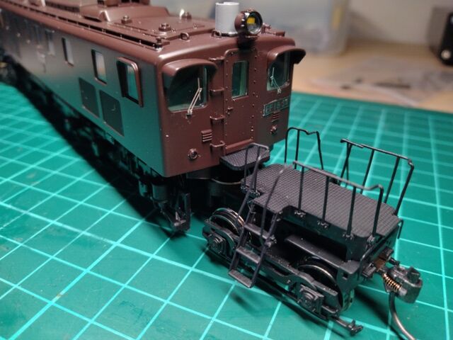 クローゼットの中の鉄道模型 : トラムウェイ HO EF18 旧型電気機関車