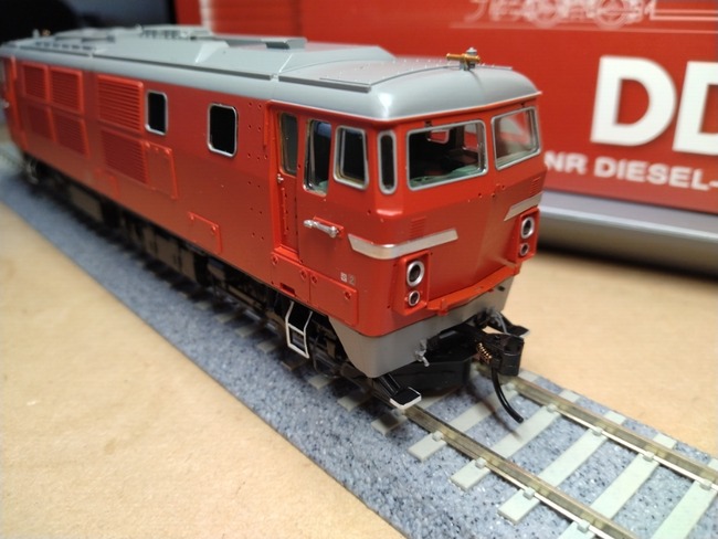 クローゼットの中の鉄道模型 : 造形村 HO DD54 電気式ディーゼル機関車