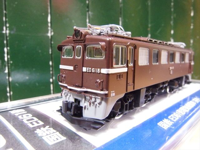 クローゼットの中の鉄道模型 : TOMIX ED61 茶 直流電気機関車 2017.02