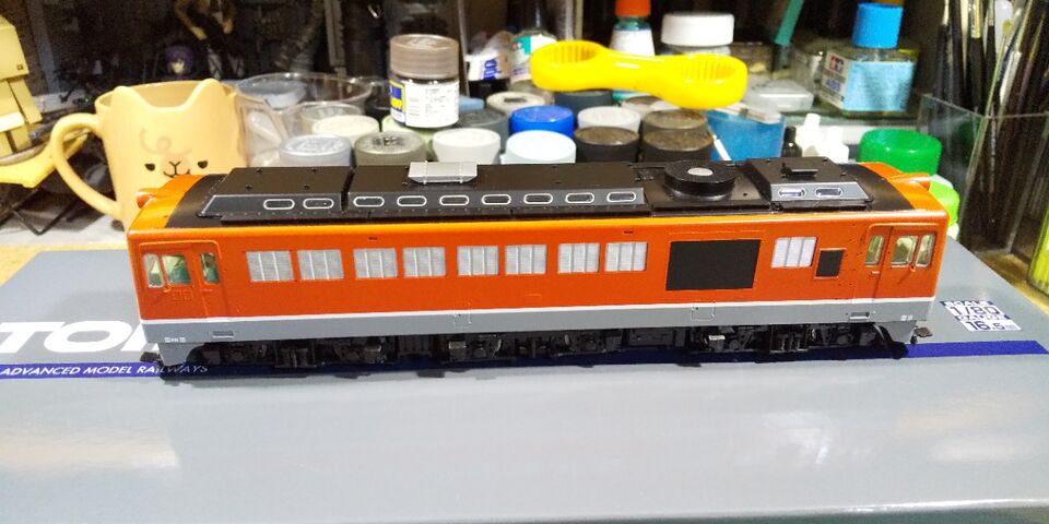 クローゼットの中の鉄道模型 : TOMIX HO DF50 届きました