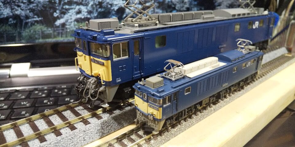 クローゼットの中の鉄道模型 : TOMIX HO EF64 1000番台 JR貨物仕様 入線工事