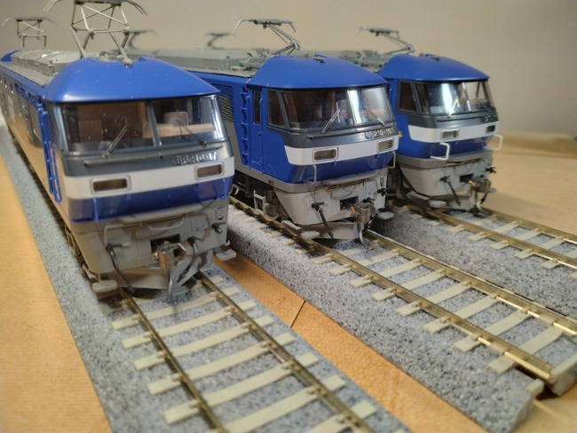 クローゼットの中の鉄道模型 : TOMIX HO EF210 100 GPSなし