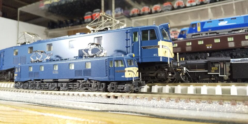 KATO HO EF58 (大窓・ブルー) 入線及び部品取付 : クローゼット KATO HO EF58 (大窓・ブルー) 入線及び部品取付 : クローゼット