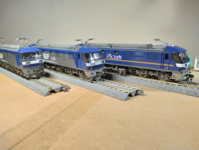 クローゼットの中の鉄道模型 : TOMIX HO EF210 100 GPSなし