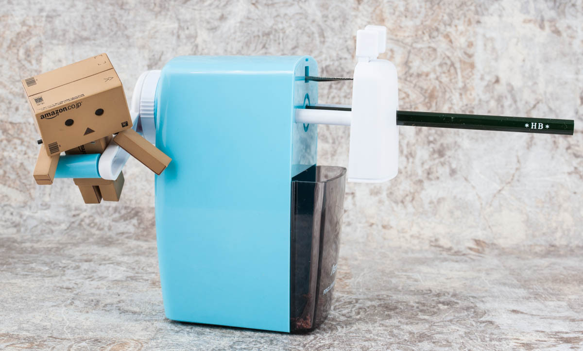 アスカ ASMIX 鉛筆削り器 ブルー PS60B レビュー : モモンハン日記