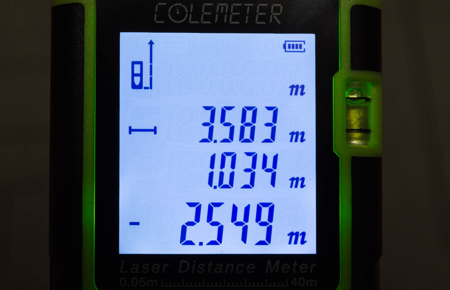 COLEMETER 多機能距離計 RZE-40 レビュー : モモンハン日記