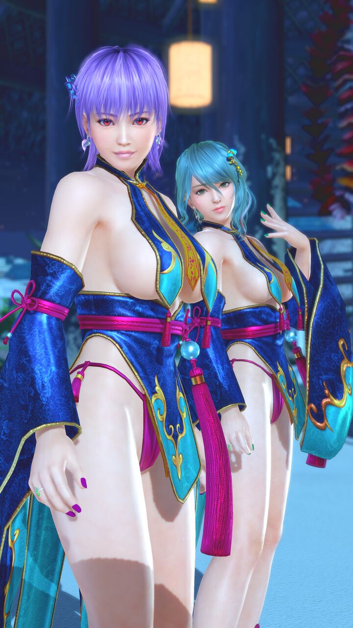 DOAXVV 月影 複数キャラ : DOAX3＆DOAXVV＋α
