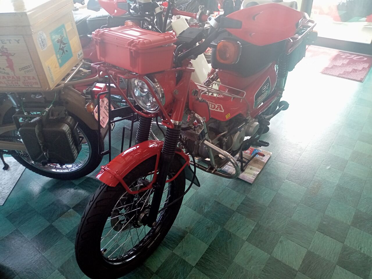 ももんがの飛膜 : CT130のドックアウト見学