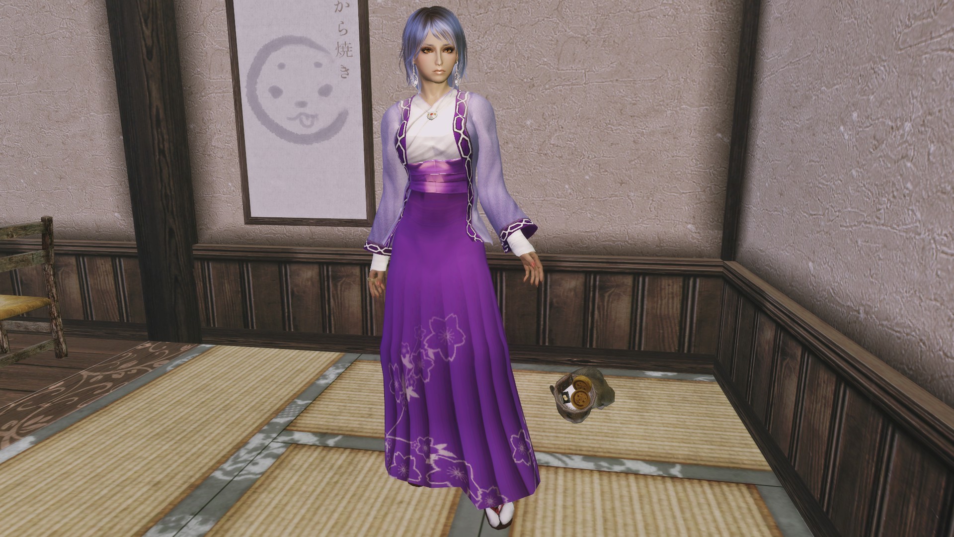 Project Sekirei Sexy japanese clothes CBBE v3 : momoのスカイリム日記