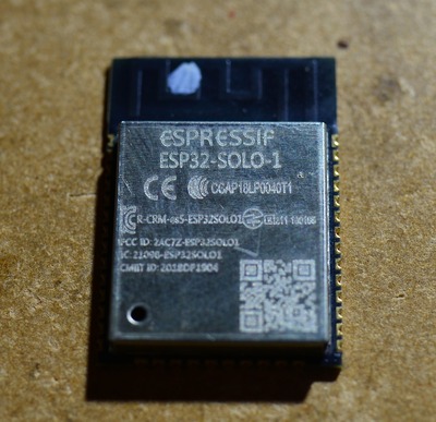 §§ 電子工作 ESP32-SOLO-1 を Arduino IDE 2.3.3 & Arduino core for the ESP32 v2.0.2 & arduino-esp32 ...