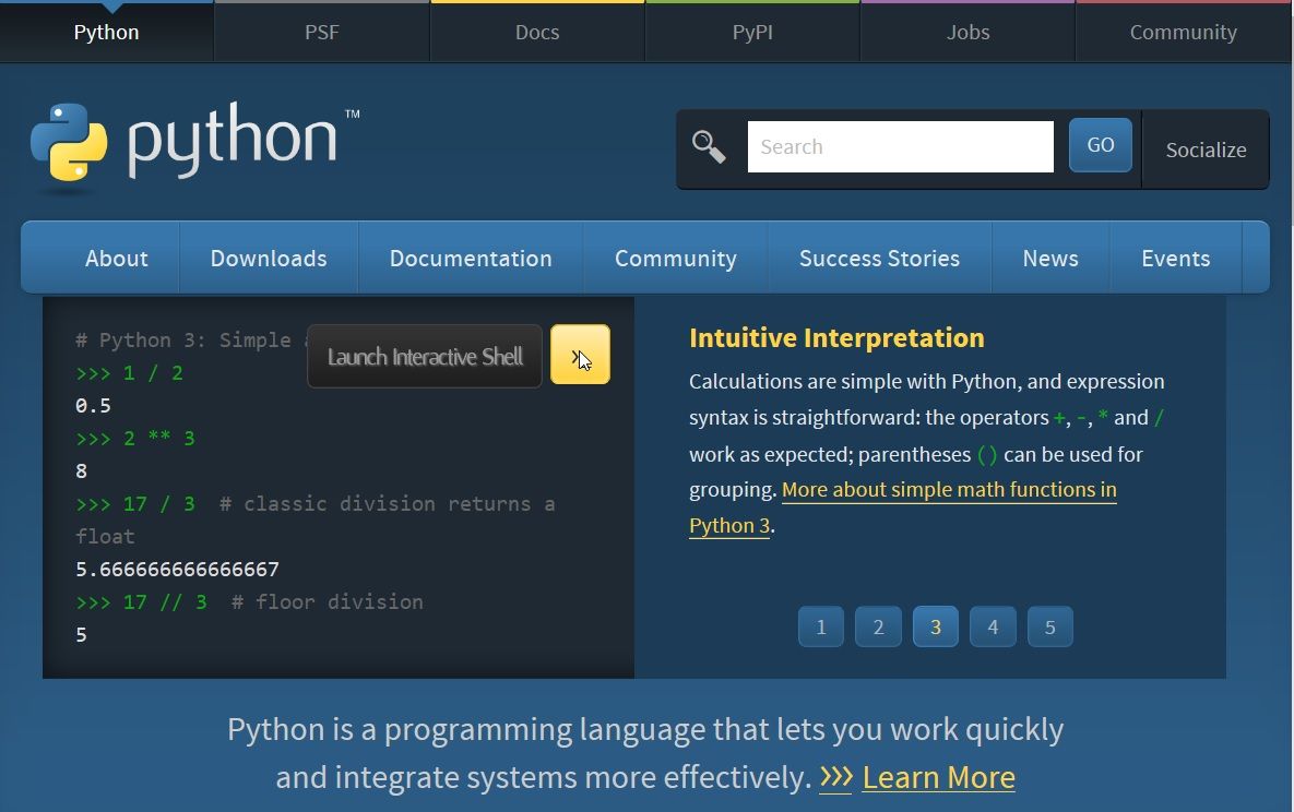 Python に触れてみる : Python勉強ノート