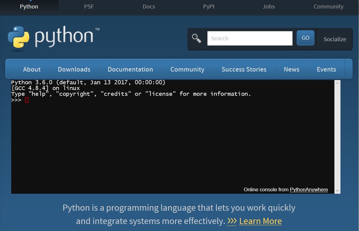 Python に触れてみる : Python勉強ノート