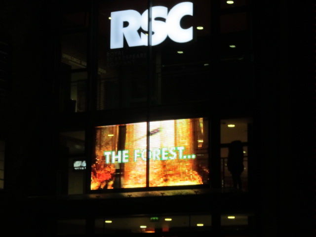 ニュー・ロイヤル・シェイクスピア劇場で初観劇っ!! : From Moonraker with Love