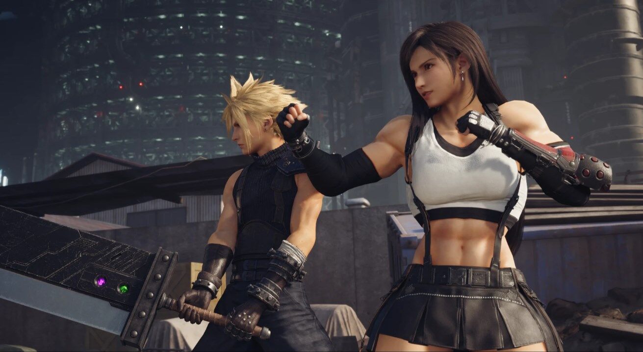 【MOD】FF7リメイクで女性キャラを筋肉ムキムキにしてしまうMODが登場 : LEVEL HELL