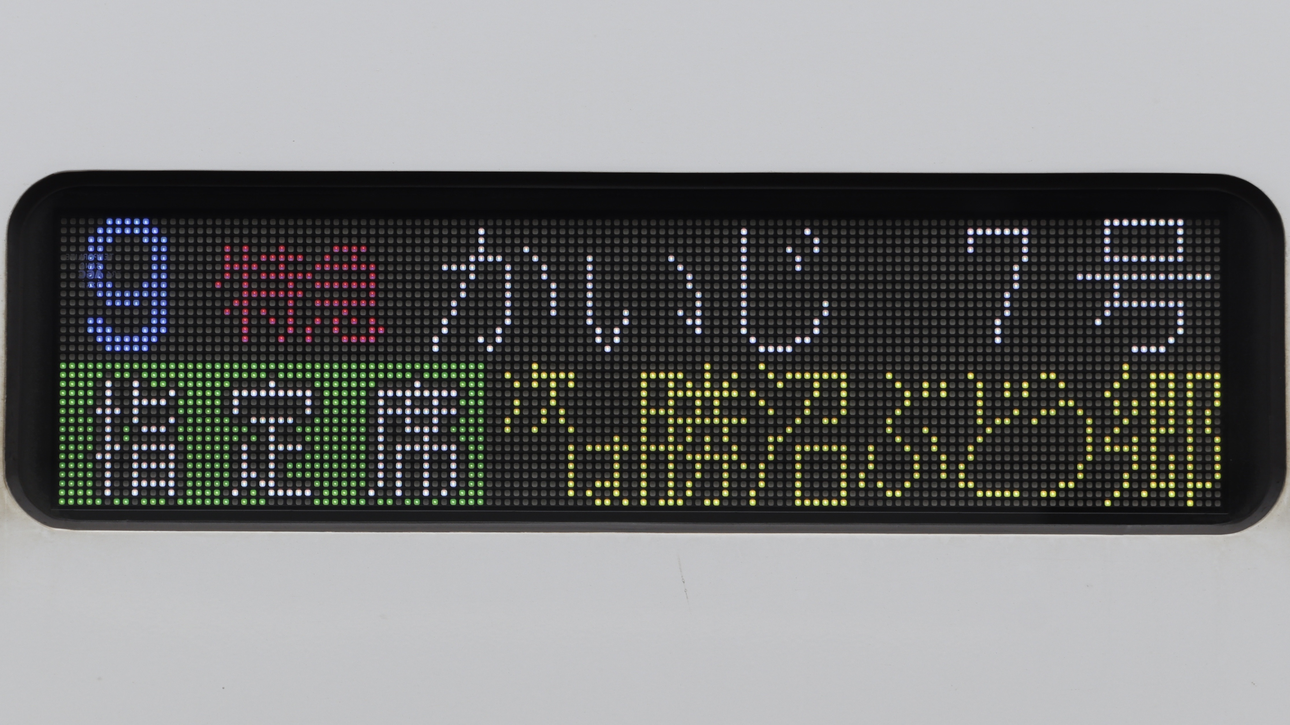 緑石英の礬素 : E353系 フルカラーLED行先表示