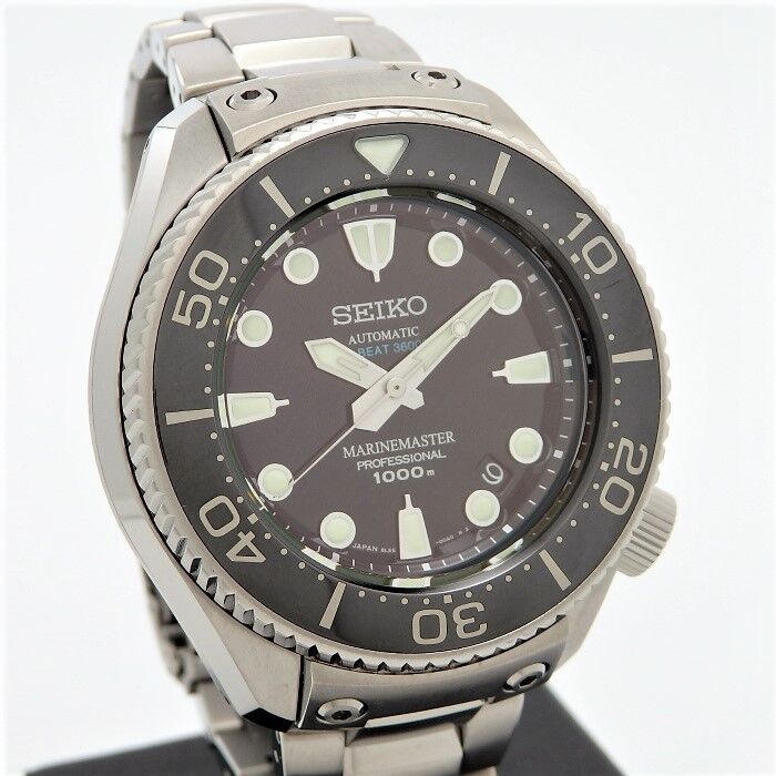 中目黒のとけい屋 本橋時計店 : セイコー プロスペックス マリーンマスター プロフェッショナル SBEX003 500本限定 機械点検済み ...