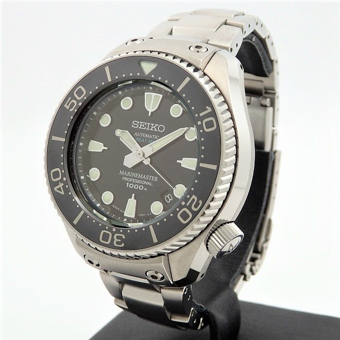 中目黒のとけい屋 本橋時計店 : セイコー プロスペックス マリーンマスター プロフェッショナル SBEX003 500本限定 機械点検済み ...