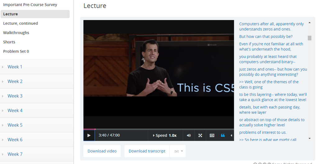HarvardX: CS50 Introduction to Computer Science -Overview- : AI STUDY ...