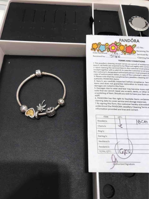 Pandora ブレスレットのクリーニング : フィリピンマニラ駐在ワイフ日記