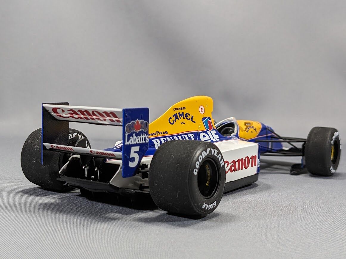 HASEGAWA 1/24 WILLIAMS FW14 その33(完成) : 大惨事模型道
