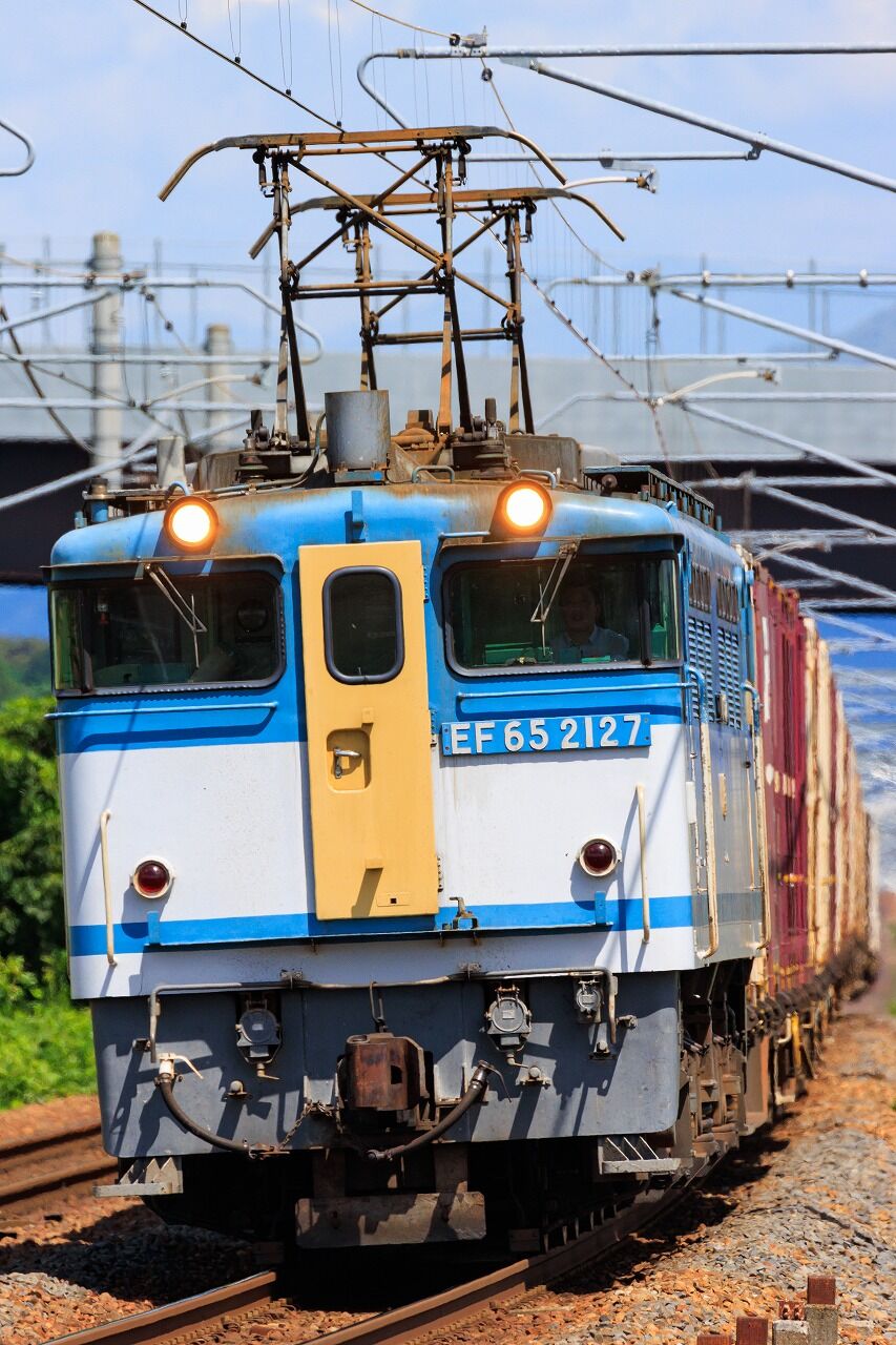 EF65-2127牽引 5087レを撮影 : R-STATIONぶろぐ