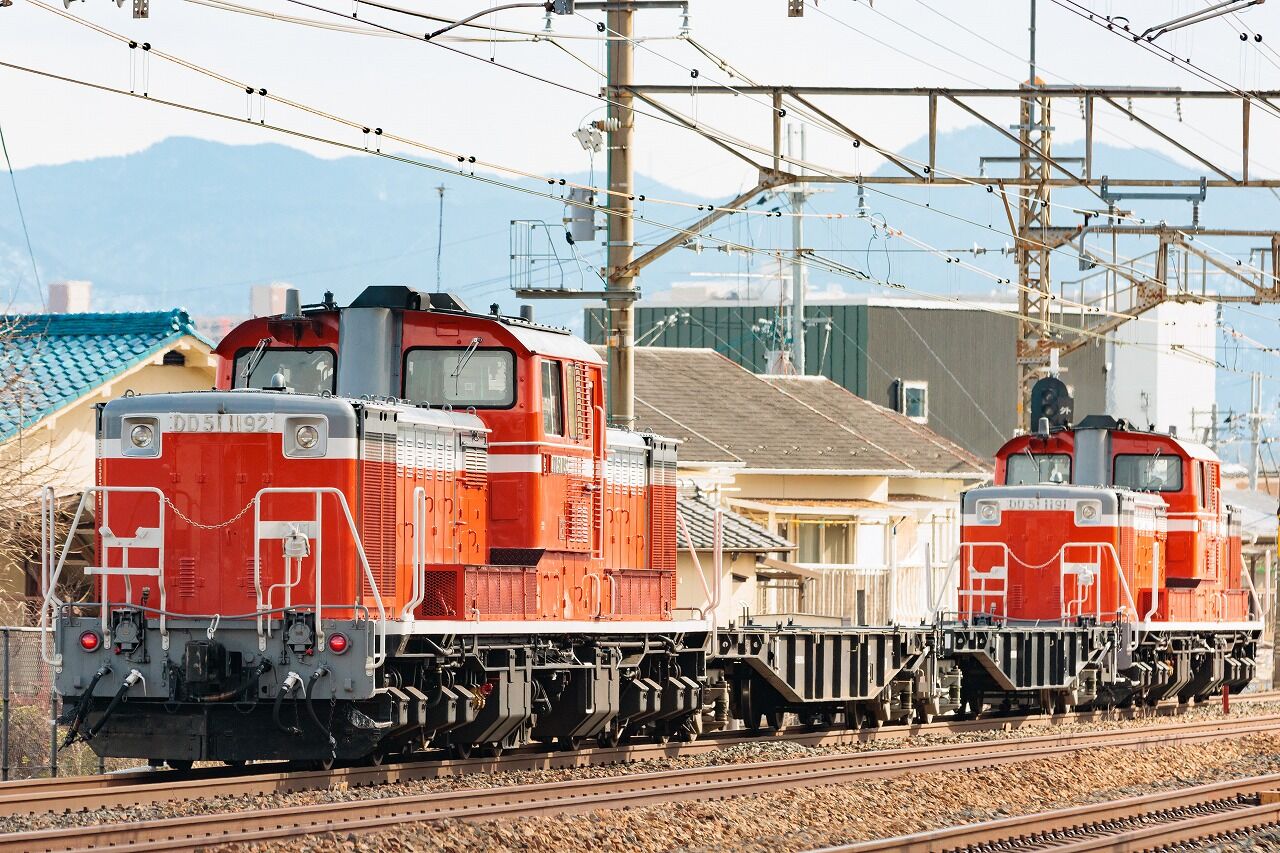 DD51PP牽引 米原訓練を撮影 : R-STATIONぶろぐ