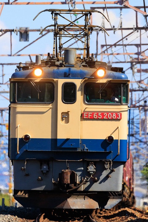 EF65-2083牽引 5087レを撮影 : R-STATIONぶろぐ