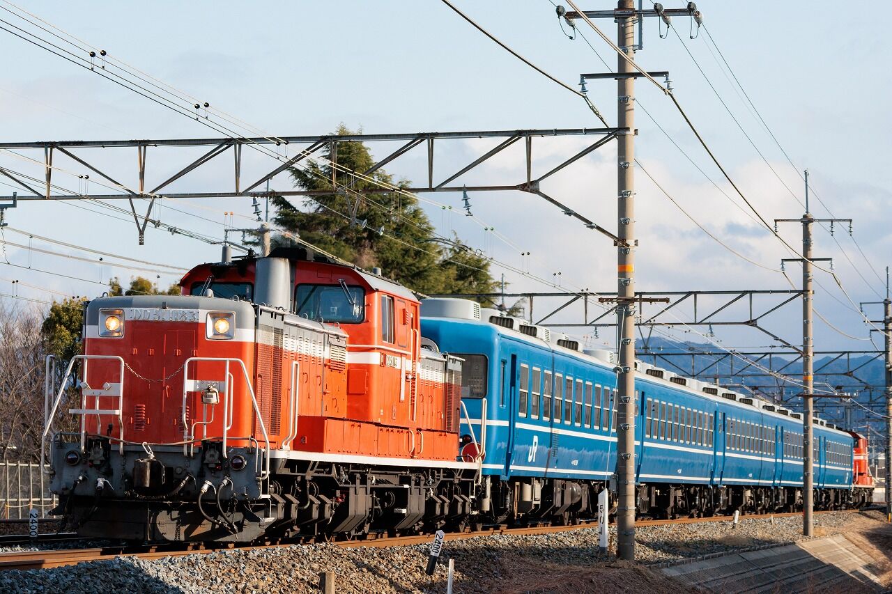 DD51PP牽引 米原訓練を撮影 : R-STATIONぶろぐ