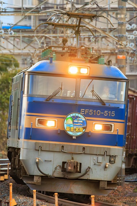 EF510-515牽引 4076レを撮影 : R-STATIONぶろぐ