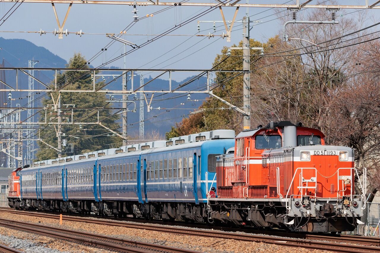DD51PP牽引 米原訓練を撮影 : R-STATIONぶろぐ