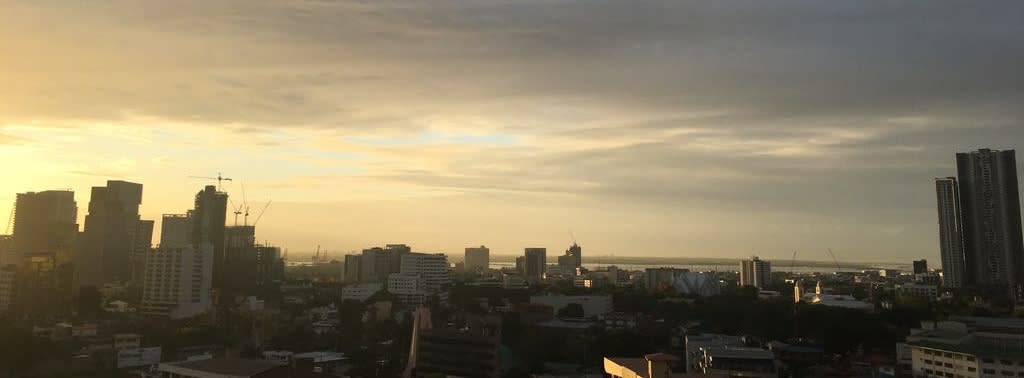 今日のセブ島 2021/4/2午前6時 : 今日のセブ島(だいたい)午前6時