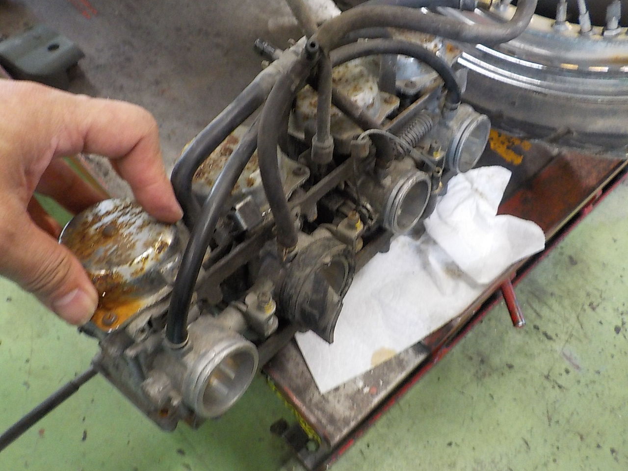 10年熟成 ｾﾞﾌｧｰ1100その1 : MOTO SHOP MAVERICKのblog