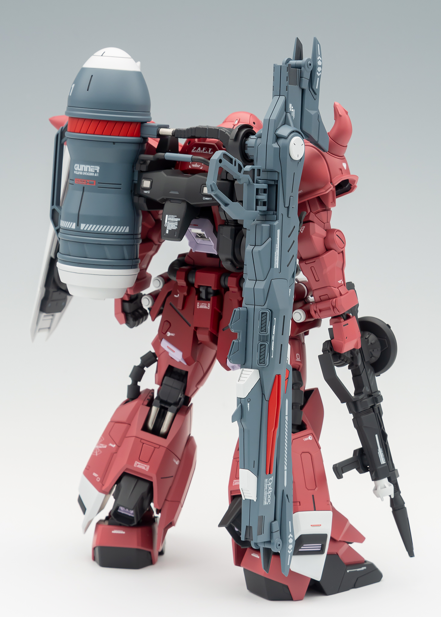 MG ガナーザクウォーリア(ルナマリア・ホーク専用機)完成 MG ガナーザクウォーリア(ルナマリア・ホーク専用機)完成