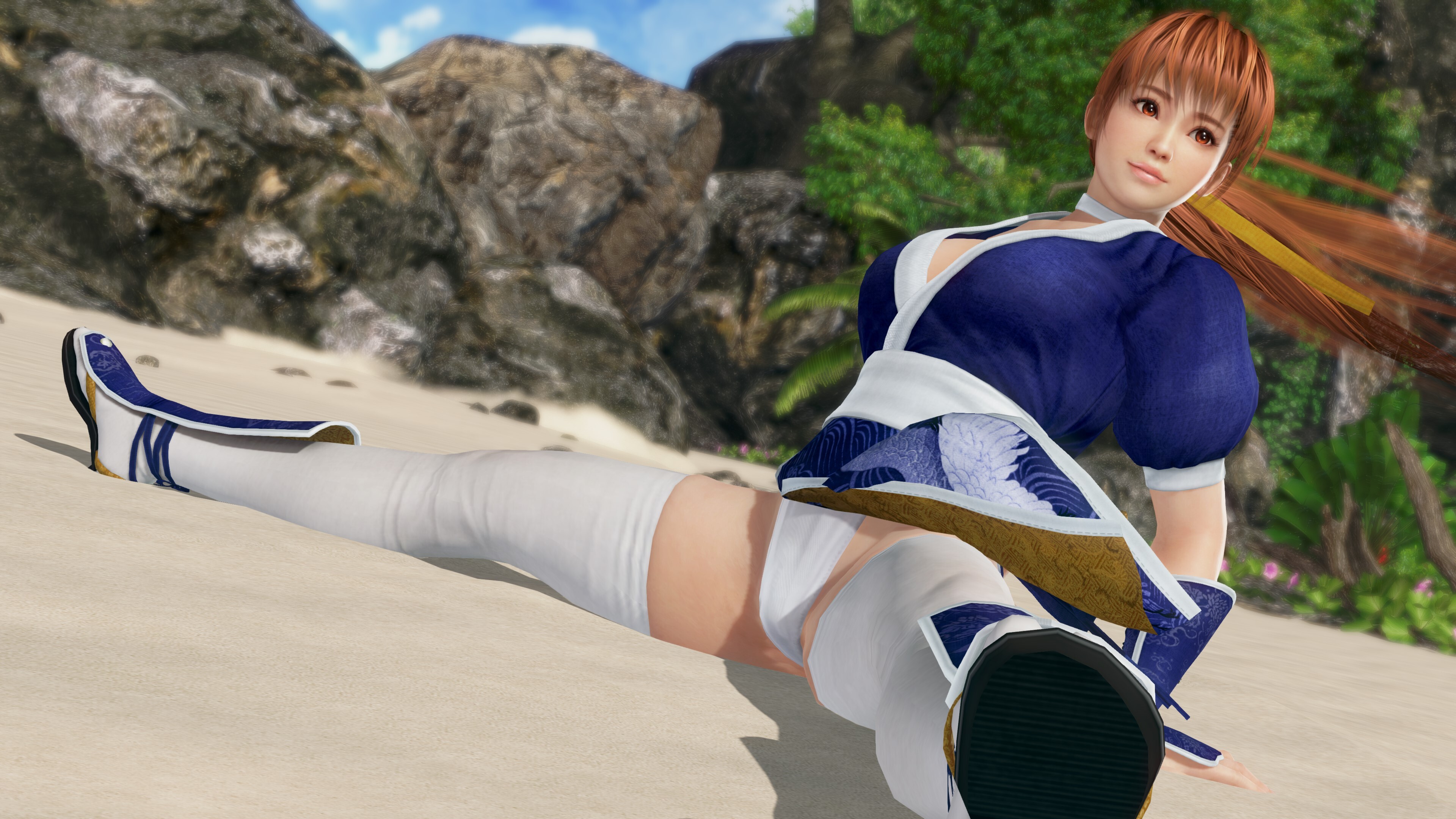 朝のストレッチ : Studio Lapis Blue -DOAかすみフォトブログ-