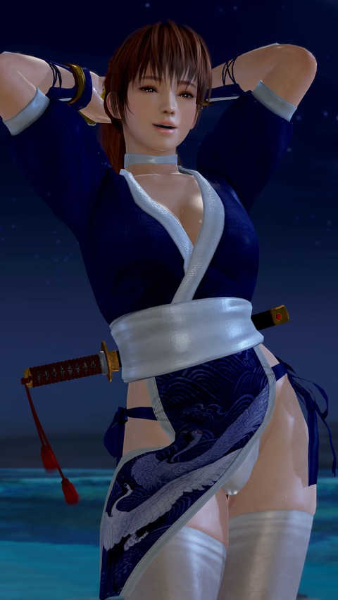 夜の海に映える : Studio Lapis Blue -DOAかすみフォトブログ-