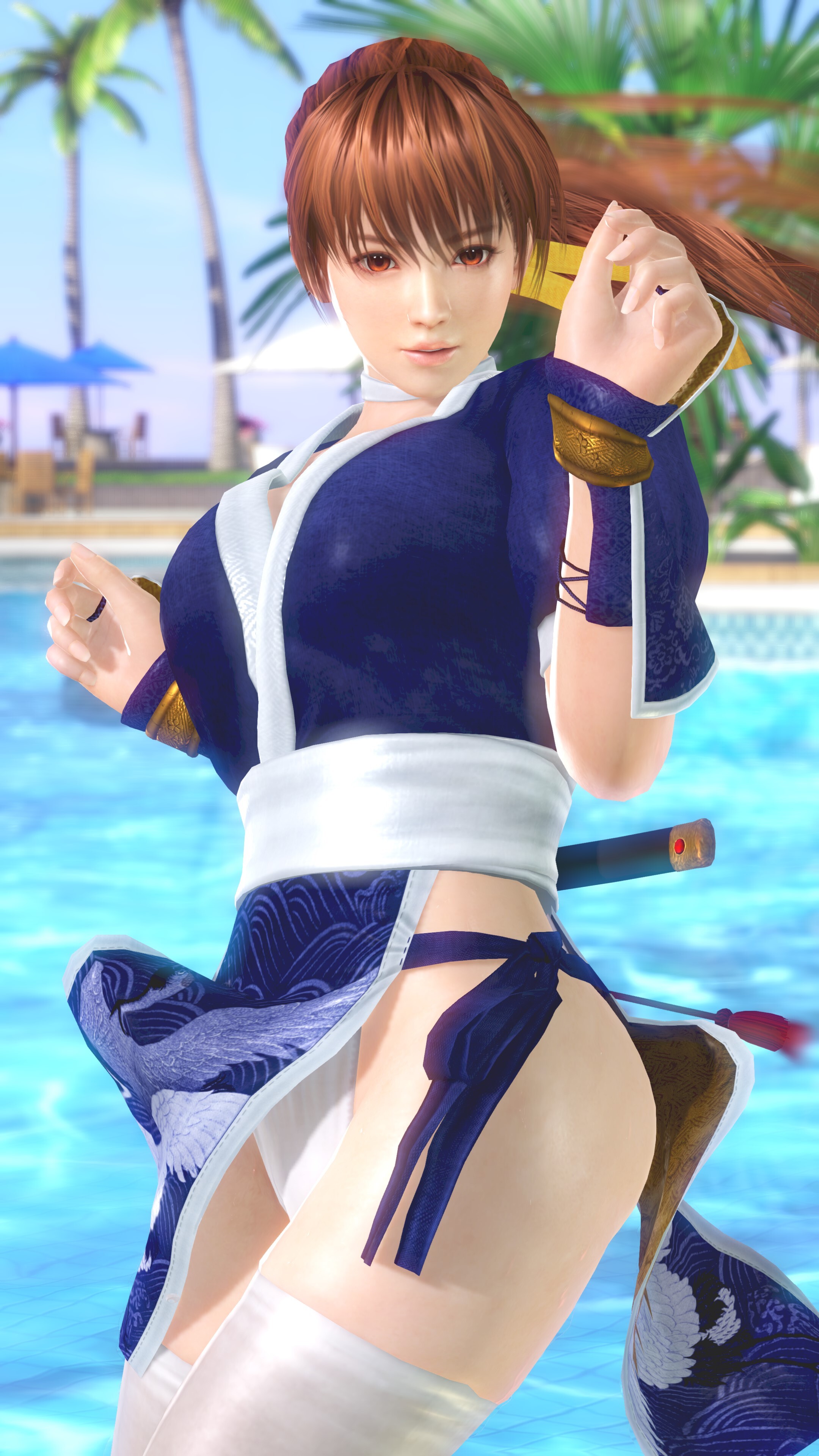 相手をよく見て回避 : Studio Lapis Blue -DOAかすみフォトブログ-