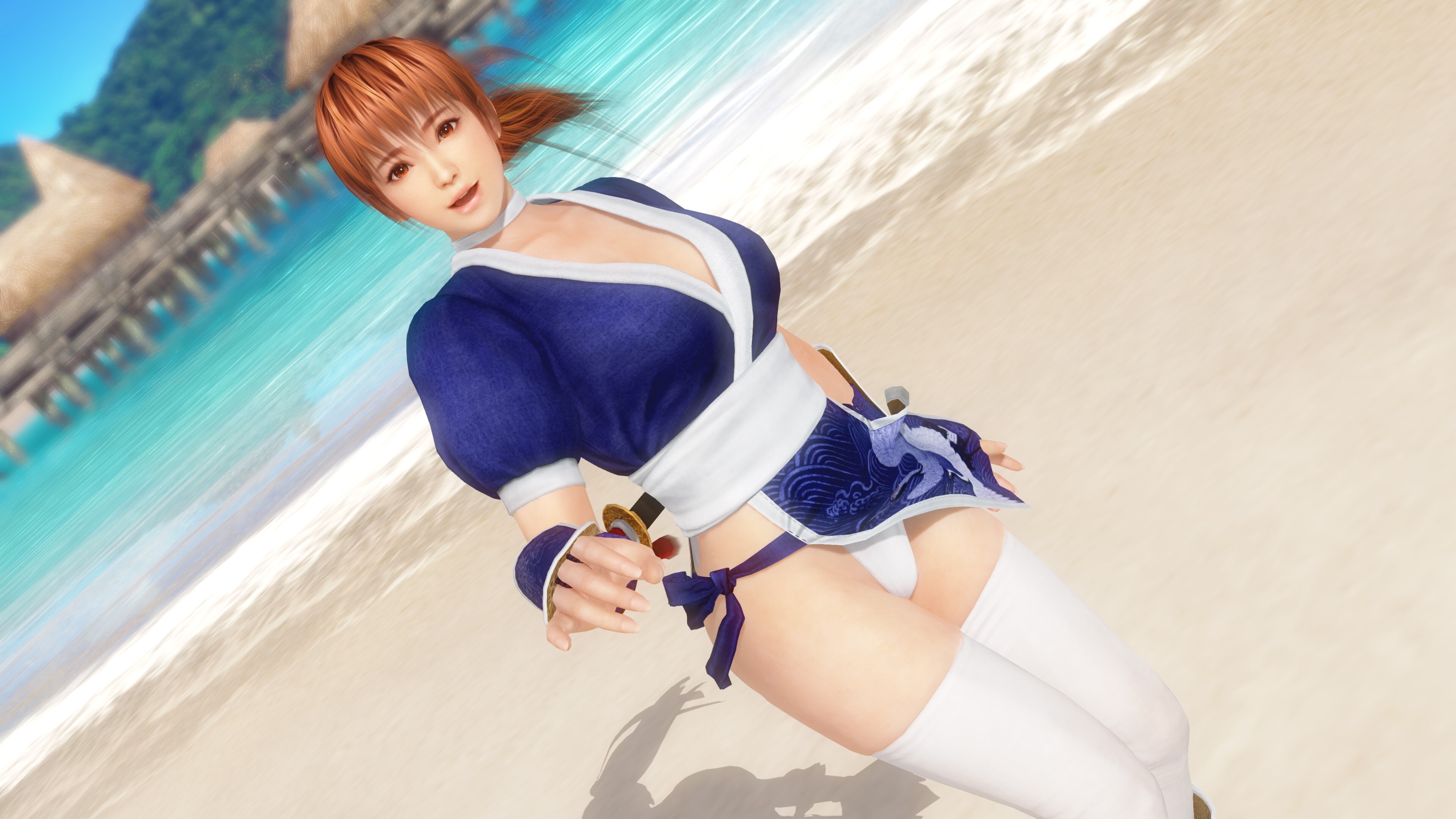 ビーチで追いかけっこ : Studio Lapis Blue -DOAかすみフォトブログ-