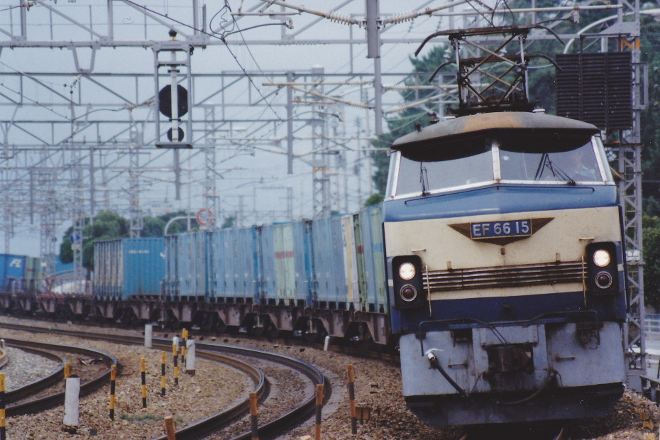 Msykの業務（鉄道）日誌:EF66カモレを見る～1991.5