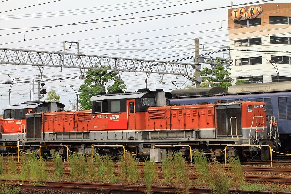 Msykの業務（鉄道）日誌:稲沢のDD51とEF64