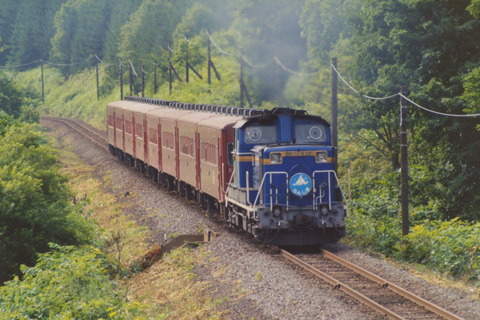 Msykの業務（鉄道）日誌:DD51+51系．快速「らんしま」