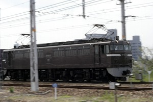 Msykの業務（鉄道）日誌:茶釜！EF65-57を見かける