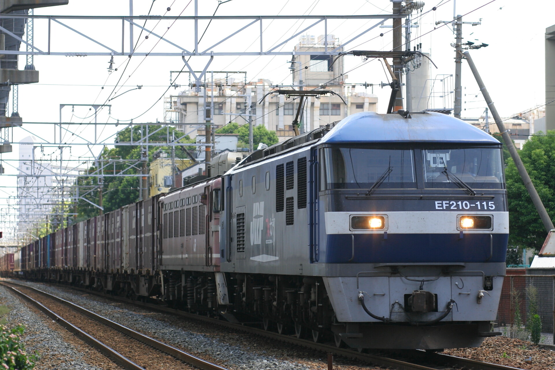 Msykの業務（鉄道）日誌:EF210カモレを見る～その2（北方貨物線にて）