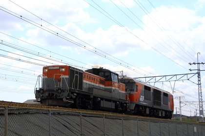 Msykの業務（鉄道）日誌:DF200の甲種輸送を見る～その2