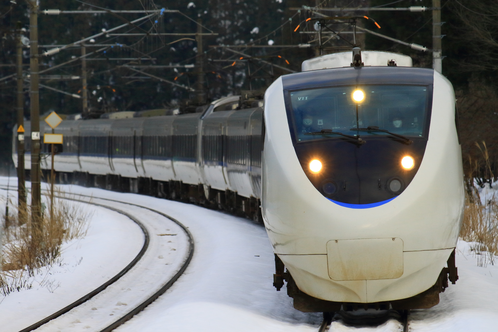 Msykの業務（鉄道）日誌:最後の冬.北陸本線の681・683系を見ておく～その9