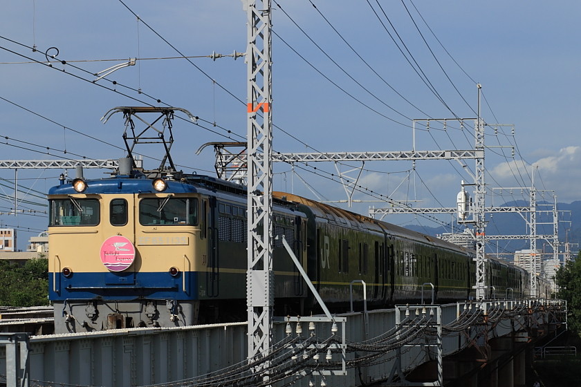 Msykの業務（鉄道）日誌:EF65PF牽引トワイライトEXPを見る