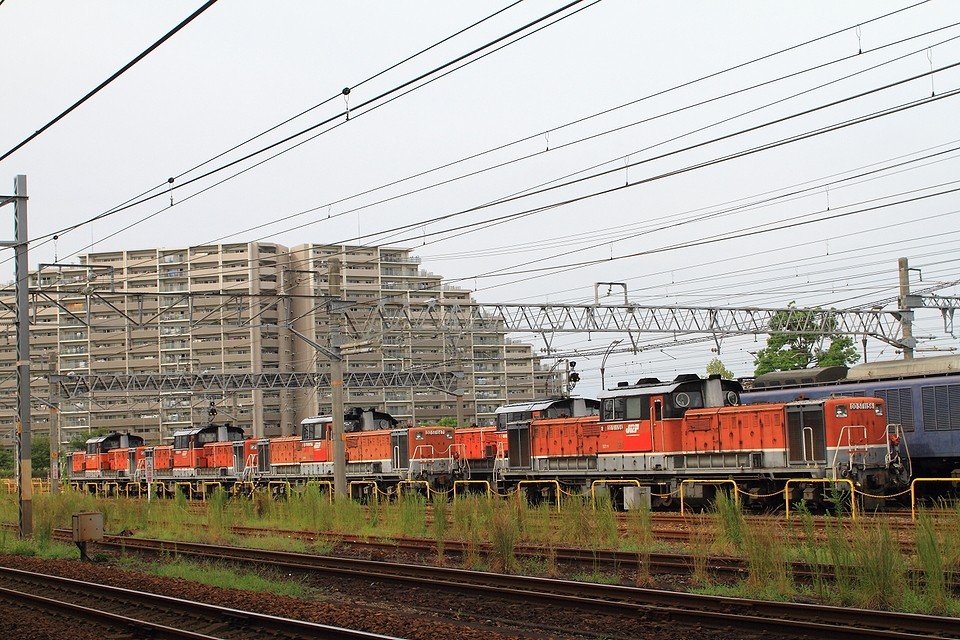 Msykの業務（鉄道）日誌:稲沢のDD51とEF64