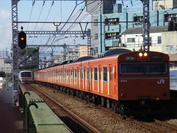 Msykの業務（鉄道）日誌:大阪環状線103系～ラッピング広告