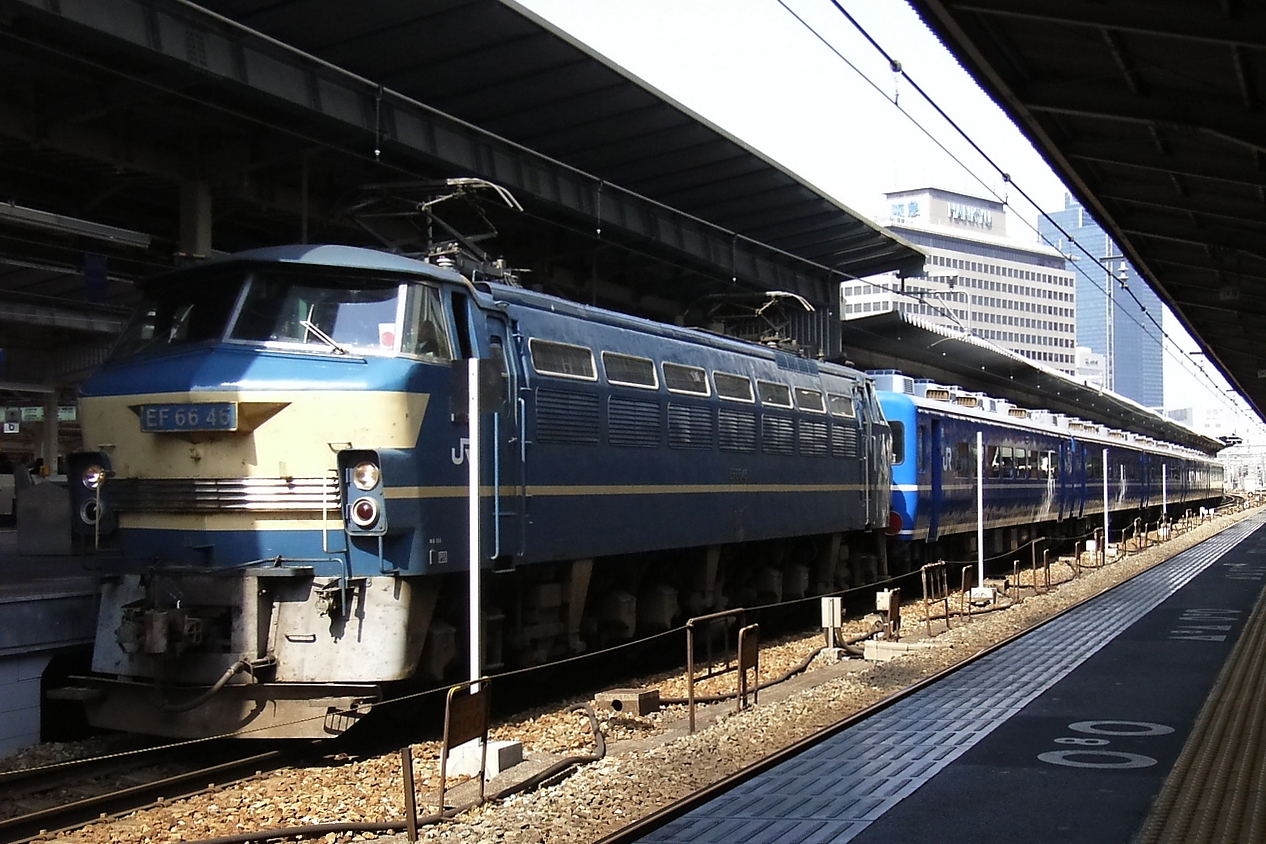 Msykの業務（鉄道）日誌:EF66牽引の14系座席車